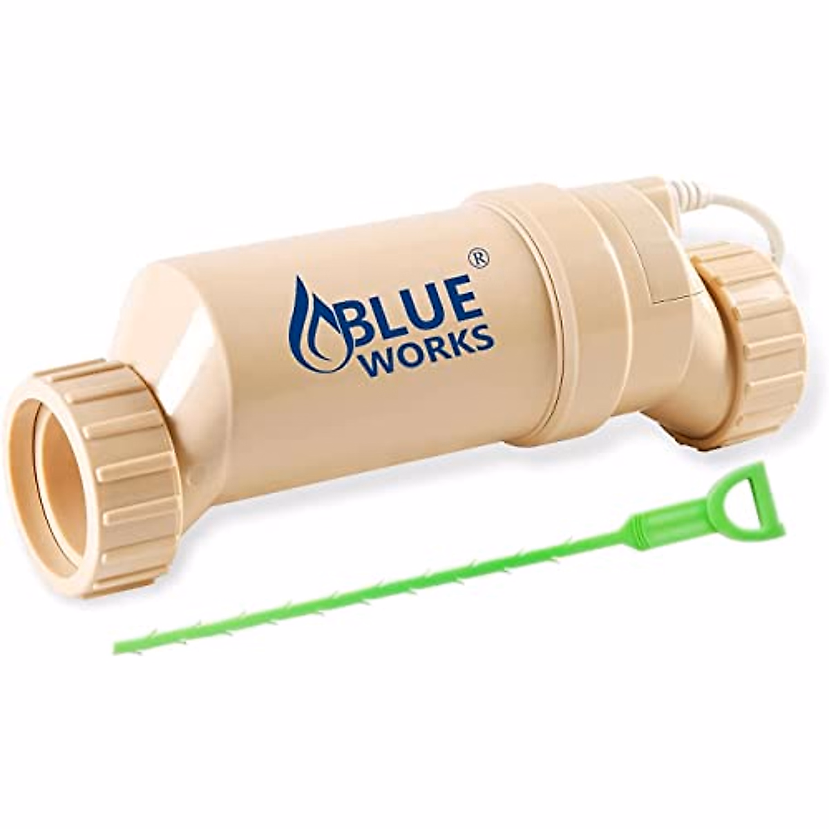 BLUE WORKS Salt Cell - Model Number BLW1T15H, Compatible with Hayward Salt Cell Model Number T-CELL-15, Up to 40,000 Gallon Pool, Cell Plates Provided by American Company, 1 Year USA Warranty