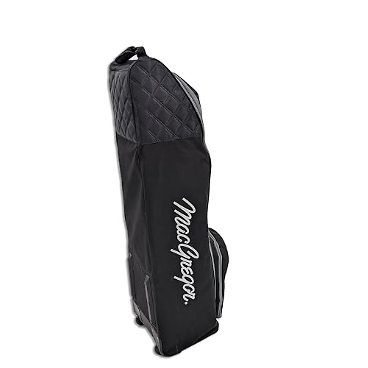 MACGREGOR Golf MACTC003SD MACTEC Deluxe Wheeled Golf Travel Cover Bag, Black/Black