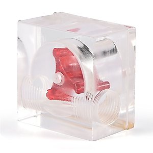 G1/4 Threaded Meter Indicator for PC Computer Water Cooling System[Quadrate 2 Ways]