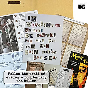 Murder Mystery Party Case Files: Murder Noir for 1 or More Players Ages 14 and Up