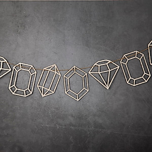 Gems Glitter Banner, Gemstone Themed Birthday Party Decor, Bride To Be Decorations, Jewels Party, Bridal Shower Decorations, Bachelorette Party Banner