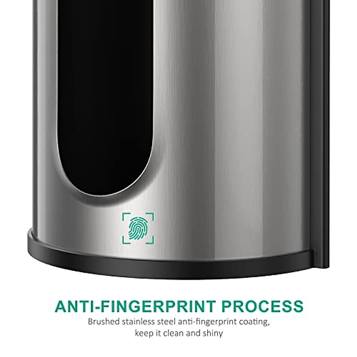 Plastic Bag Holder, Grocery Bag Holder, Wall Mount Grocery Bag Holder, Bag Organizer for Kitchen, Anti-Fingerprint Coating Stainless Steel Brushed