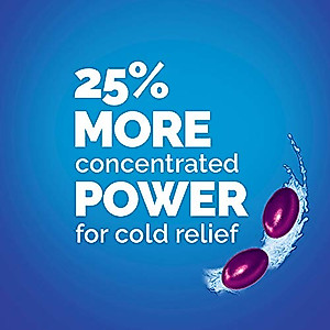 Alka-seltzer Plus Cold & Flu, Power Max Cold and Flu Medicine, Day, For Adults with Pain Reliver/Fever Reducer, Cough Suppressant, Nasal Decongestant, 24 count