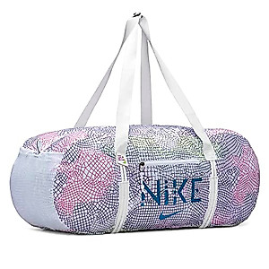 Nike Serena Williams Design Crew DV9251-100 Stash Duffel Bag (21L) (White/Action Grape/Black)