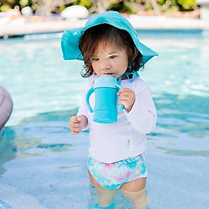 i Play Girls Reusable Absorbent Baby Swim Diapers Aqua Dinosaurs 24 Months