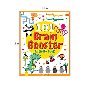 101 Brain Booster Activity Book : Fun Activity Book For Children (101 Fun Activities)
