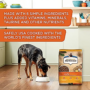 Rachael Ray Nutrish Limited Ingredient Lamb Meal & Brown Rice Recipe, Dry Dog Food, 14 Pound Bag (Packaging Design May Vary)
