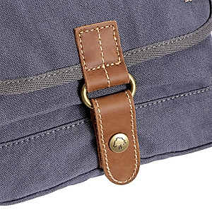 Atona Classic Flap Crossover Bag (Grey)