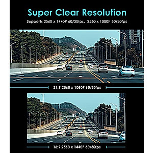 【Bundle: VIOFO A129 Plus Duo with GPS + CPL】 VIOFO Dual Dash Cam, 2K 1440P 60fps+1080P 30fps Front and Rear Dash Camera with Wi-Fi GPS, Parking Mode, Super Capacitor, Motion Detection (A129 Plus Duo)
