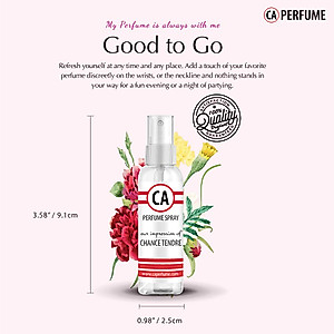 CA Perfume Impression of Pleasures for Woman Travel Size Sample Fragrance Eau de Parfum Sprayer(2 Fl Oz/ 60 ml)