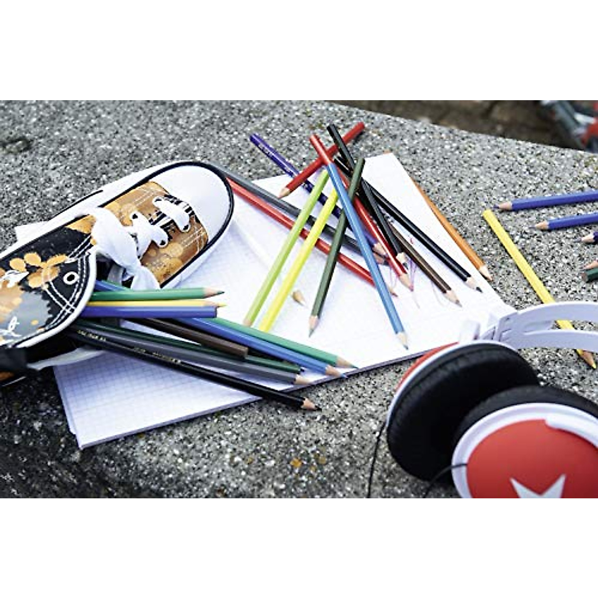 Colouring Pencil - STABILO color wallet of 30 assorted colours