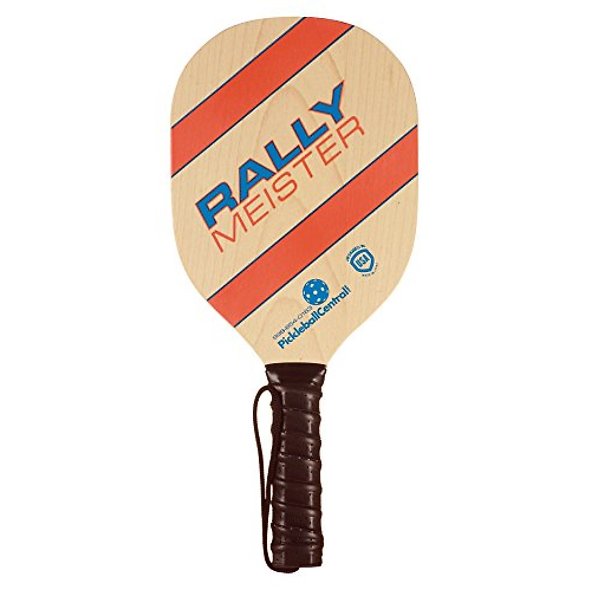 Rally Meister Wood Pickleball Paddle Deluxe Bundle 4 Paddles & 6 Balls