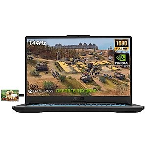 New ASUS TUF Gaming Laptop,17.3" FHD 144Hz IPS,Intel Gaming H Core i5-11260H,Windows 11 Home,16GB RAM 1TB SSD,GeForce RTX 3050,32GB Durlyfish USB Card
