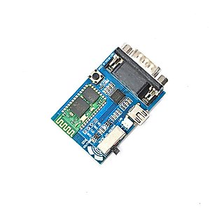 Comimark 1Pcs RS232 Bluetooth Serial Adapter Communication Master-Slave Module 5v Mini USB