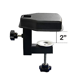 SHELANDY Pet Grooming arm with clamp for Large and Small Dogs - 35 inch Height Adjustable and Free Two No Sit Haunch Holder,Black