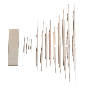 Baosity Spruce Brace Wood Kit for Acoustic Guitar Luthier Tool Material