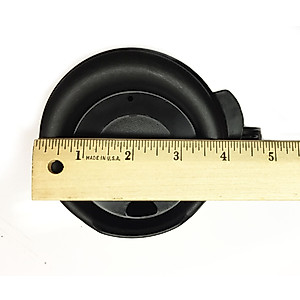 GAMA Electronics 20 oz ThermoServ Foam Insulated Coffee Mug Black/Green Two Pack