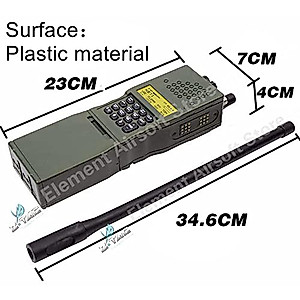 【Z-TAC Official Store】 ZTactical Dummy Radio Case Model for TalkieWalkie Radio PRC152 No Function Model 1:1 Z020 Green Case