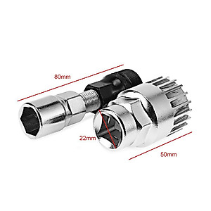 pasway Bike Crank Extractor Bottom Bracket Removal Remover Tool