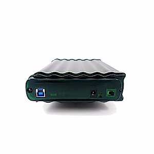 BUSlink CSE-10TM3KKB CipherShield Dual Keys FIPS 140-2 Level 2 HIPAA 256-bit AES USB 3.0 Encrypted RAID 0 Portable Hard Drive (10TB)