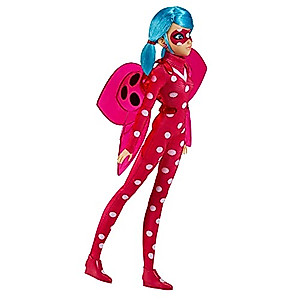 Miraculous Ladybug and Cat Noir Toys Cosmobug Fashion Doll | Articulated 26cm Cosmobug Doll with Accessories | Marinette Superhero Cosmobug Figurine Toys Bandai Dolls Range