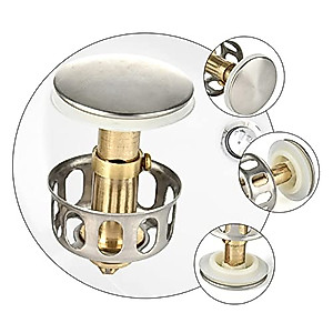 4 Pcs Sink Plug Bath Tub Plug Sink Bounce Filter Wash Basin Hair Catcher Sink Hair Stoppers Wash Basin Stopper Sink Drain Plug Wash Basin Plug Sink Stopper Wash Basin Bounce Plug