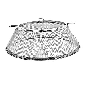 CRAFTSMAN 19.5" Spark Screen for Smokeless Fire Pit Stainless Steel Mesh Lid Outdoor Fire Safety for Backyard Bonfires