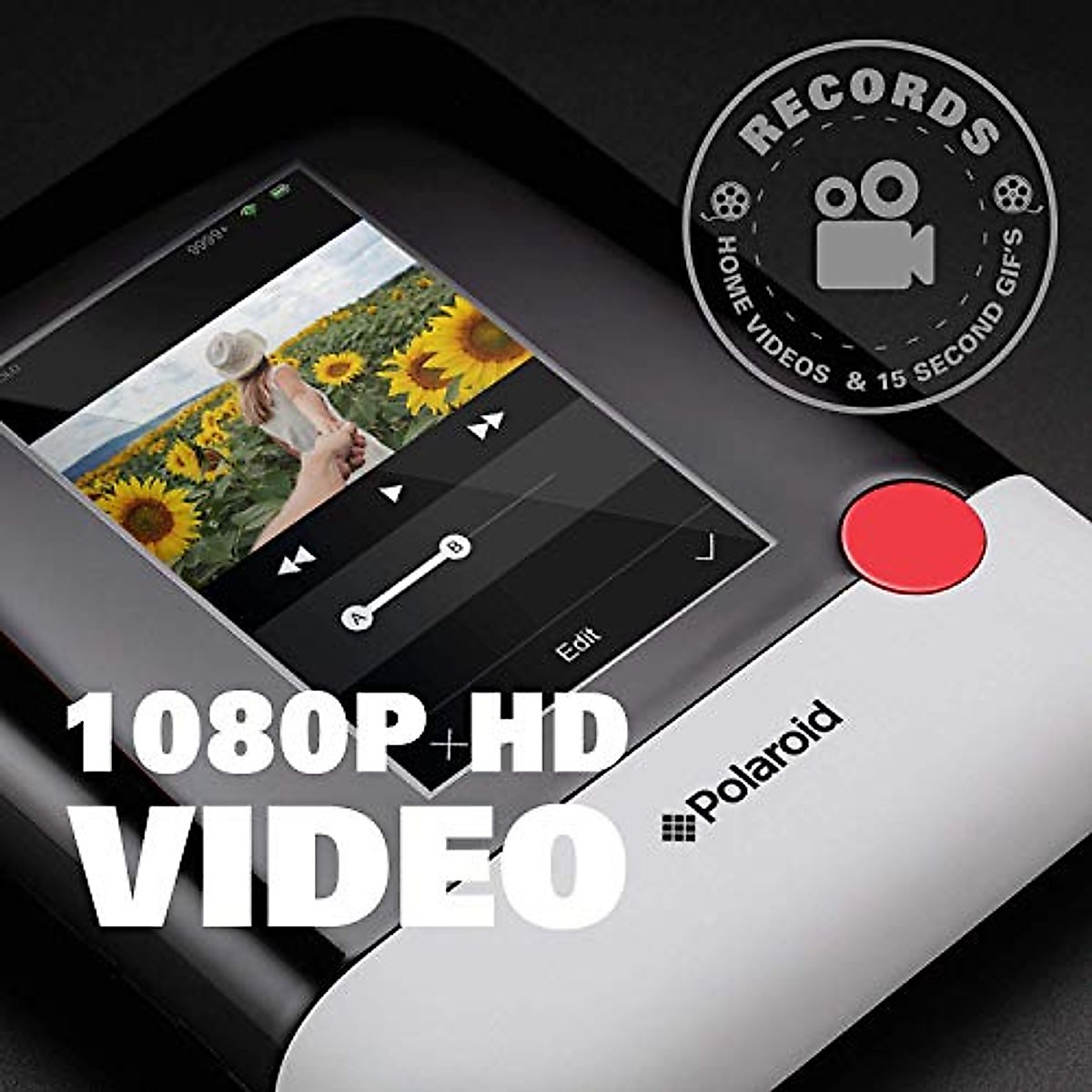 Polaroid POP 2.0 2 in 1 Instant Print Digital Camera (Blue) 10 Pack Bundle