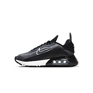 Nike Womens Air Max 2090 Running Trainers CK2612 Sneakers Shoes (UK 5.5 US 8 EU 39, Black White Silver 002)