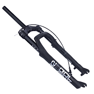 BOLANY Snow Bike Front Fork for A Bicycle 26inch Aluminum Alloy Air Gas Fat Fork Bike for 4.0" Tire Bicycle Accessories