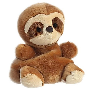 Aurora® Adorable Palm Pals™ Slomo Sloth™ Stuffed Animal - Pocket-Sized Play - Collectable Fun - Brown 5 Inches