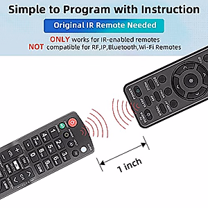 Gvirtue Universal Remote Control for Almost All LG Brand LCD LED HD TV, 3D TV, Smart TV