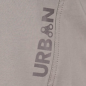 Urban Cycling Apparel Men's MTB Mountain Bike Shorts with Pad (X-Large, Grey)