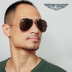 Sun-Staches Top Gun Official Maverick Aviator Sunglasses UV 400 One Size Fits Most