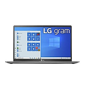 LG Gram Laptop - 14" Full HD IPS Display, Intel 10th Gen Core i7-1065G7 CPU, 16GB RAM, 512GB M.2 MVMe SSD, Thunderbolt 3, 18.5 Hour Battery Life - 14Z90N (2020)
