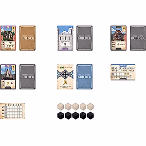 Emperor S4 Pocket Master Builder Card Game | City Building Resource Management Strategy Game | Worker Placement Game for Adults and Teens | Ages 14+ | 1-2 Players | Made by Emperor S4