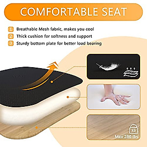 Ergonomic Office Chair, High Back Desk Chair, Adjustable Headrest with 3D Armrest Chair, Lumbar Support and Tilt Function with 120° Rocking Computer Chair for Home or Office