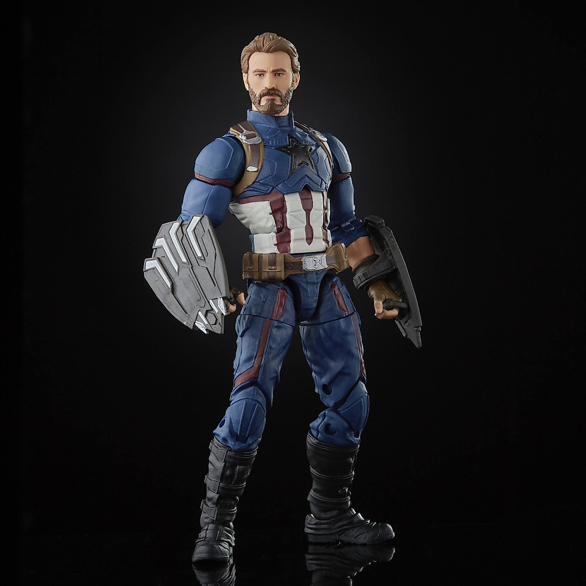 Marvel Hasbro Avengers Infinity Hasbro Legends Series, 15 cm Captain America Action Figure, Premium Design, Includes 5 Accessories, Multi-Colour, F01855L0
