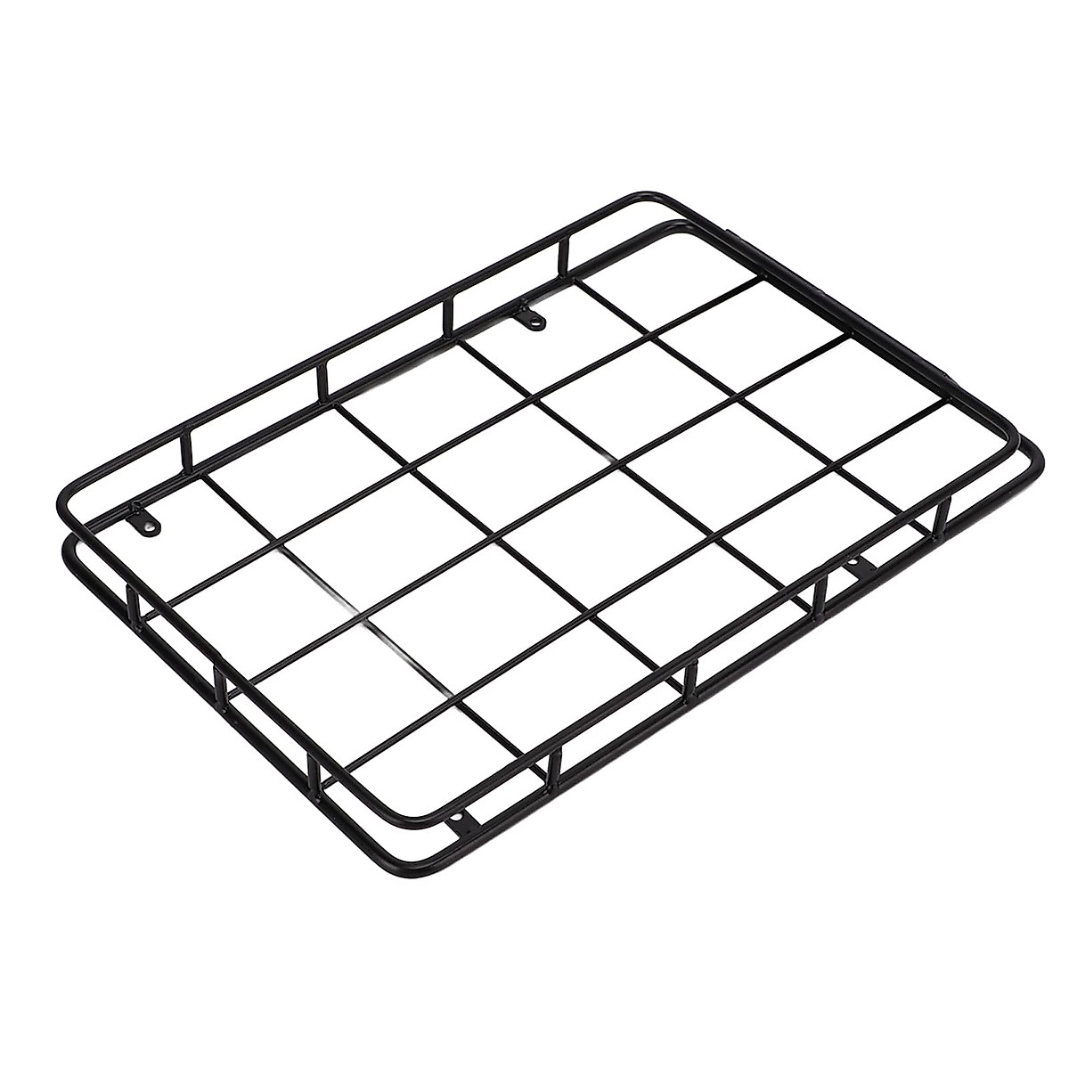 RC Roof Luggage Rack, Metal Lightweight RC Luggage Carrier Anti Wear Large High Simulation for 1/10 RC Crawler