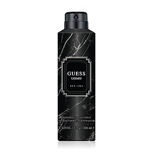 Guess UOMO Deodorizing Body Spray For Men, 6.0 Oz.