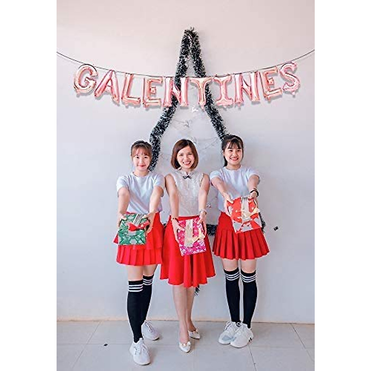 Galentines balloons, Valentine's Day Balloon Decorations, Galentine's Day Decor,Valentine's Day Balloon Banner, Valentine's Day Supplies, Galentine's Day Decorations