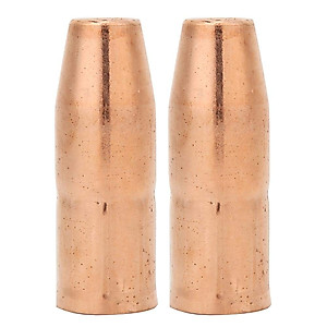 2pcs 169-725 MIG Welding Nozzles 5/8inch Recessed Tip Fit for Miller M25 M40 Hobart Gun