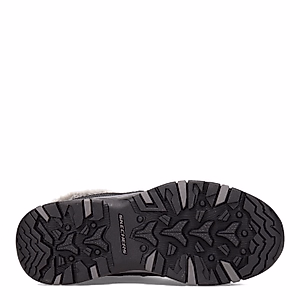 Skechers Women's Cold Weather Boot Snow, Charcoal, 10