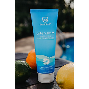 Exershield Swimming Conditioner - After and Pre Swim Chlorine Conditioner for Swimmers.