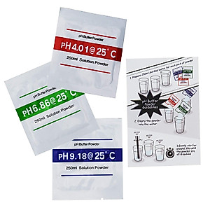 5-in-1 Water Quality Meter, PH EC CF TDS Temperature Multi-Parameter Water Quality Monitor with Backlight, Wall-mountable & Rechargeable, Water Quality Tester for Aquariums, Hydroponics, Lab