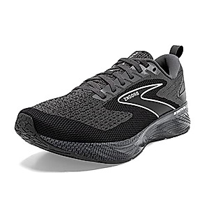 Brooks Men’s Levitate 6 Neutral Running Shoe - Blackened Pearl/Ebony/White - 9 Medium