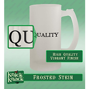 Custom Printed 16oz Frosted Glass Beer Stein Mug Cup CP06 - Add Your Image Photograph Text or Design - Graphic Mug