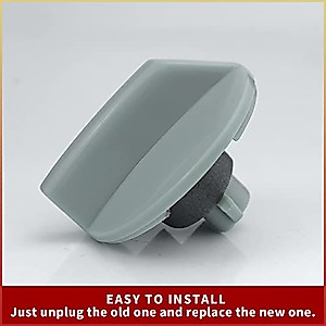 2 Pcs WP12X10002 Air Conditioner Control Knob Replacement Part - Compatible with Some GE Room Window Air Conditioner Replaces for WP12X10002