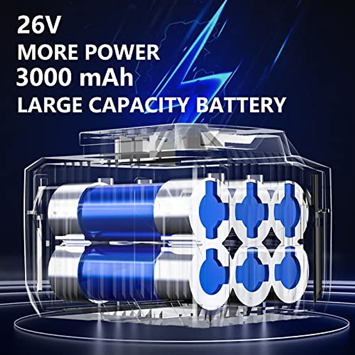 DTJYRT Electric Pruning Shears Cordless Professional Portable Branch Cutter Electric Pruner with 2 PSC Rechargeable 3Ah Lithium Battery 1.38Inch(35MM) Cutting Diameter, 4-6 Working Hours