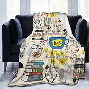 Blanket Soft and Warm Lightweight Fluffy Throws Blankets Rug Carpet Gift for Beach Yoga Bedroom Living Room Decoration Sofa Camping Trip Dorm Decor All Season